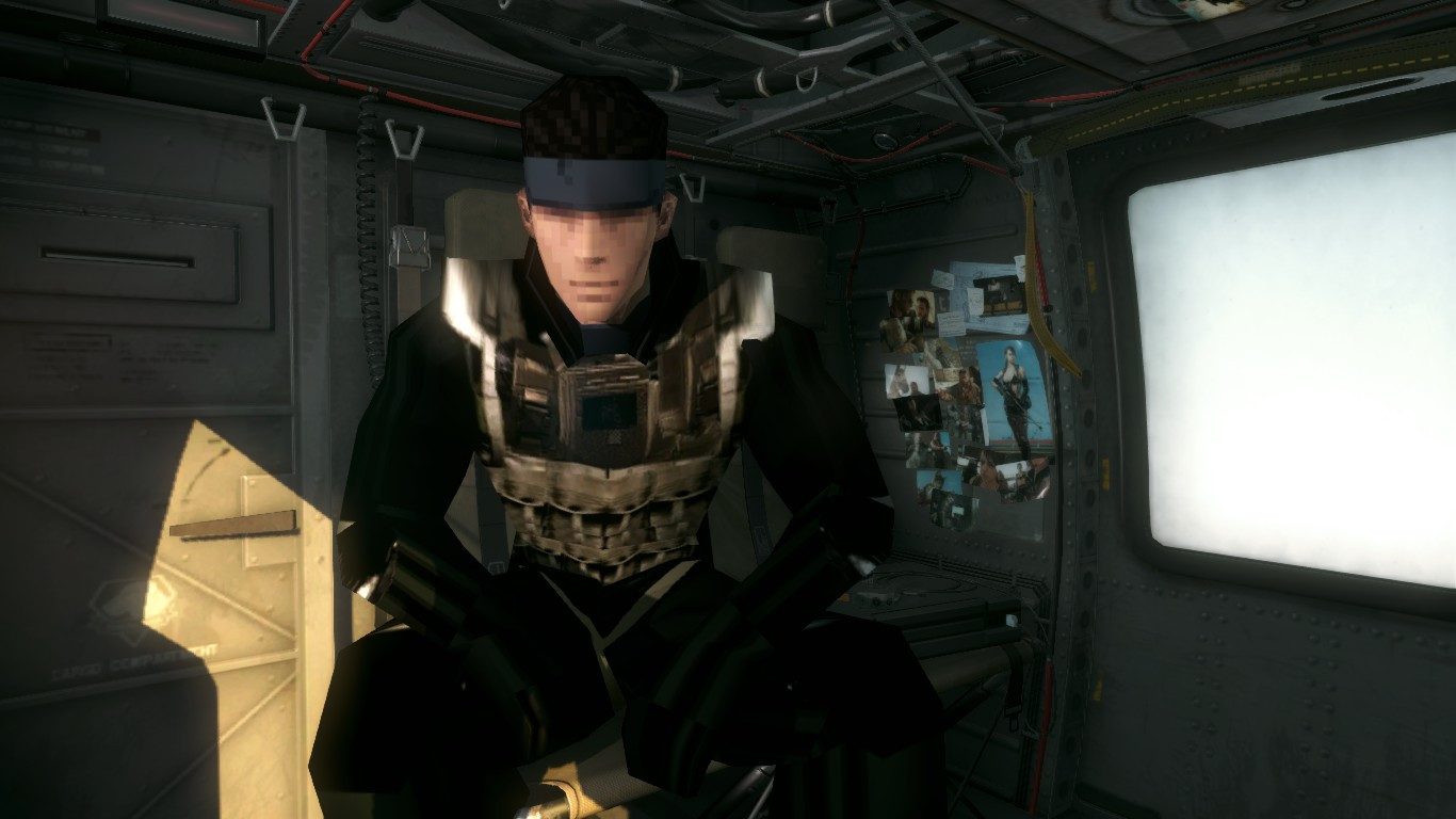 MGS1 Snake - MGS4 Low Poly Solid Snake Mod for Metal Gear Solid V: The ...