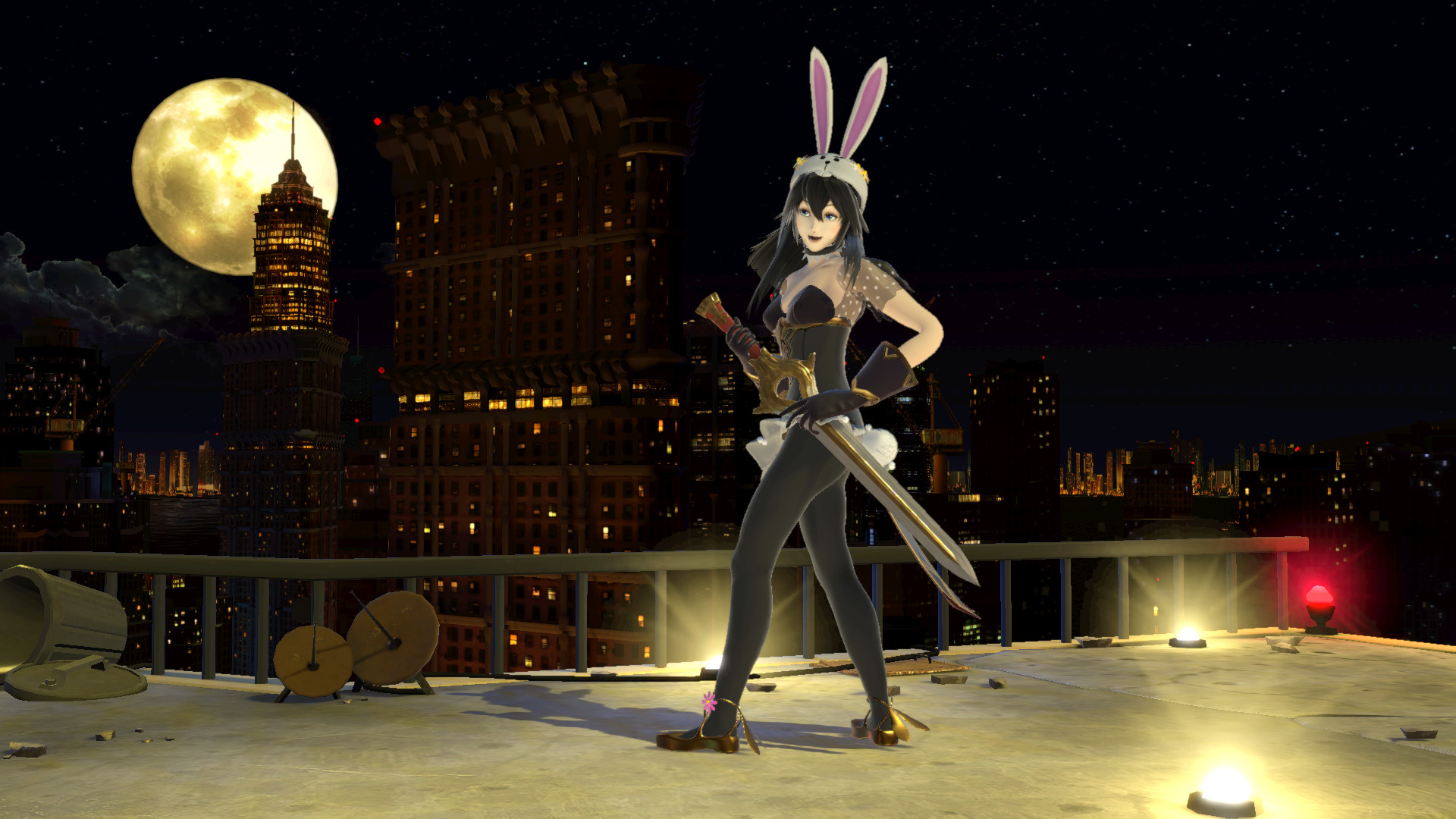 Spring Exalt (Bunny) Lucina Mod for Super Smash Bros. Ultimate | SSBU Mods