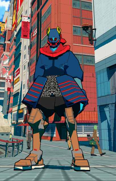 TEKKEN 8 YOSHIMITSU X DEVIL THEORY Mod for Bomb Rush Cyberfunk | BRC Mods