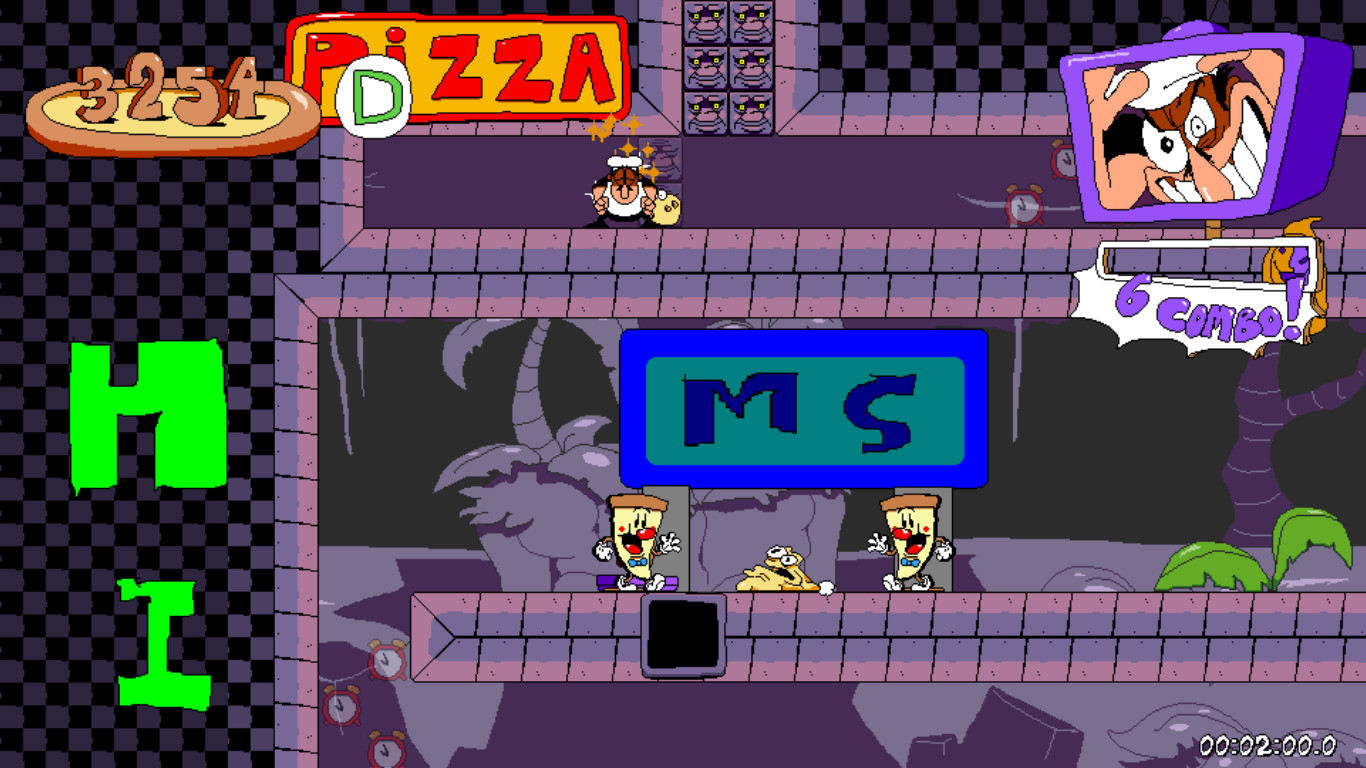 MS Paint Tower Demo Mod for Pizza Tower | PT Mods