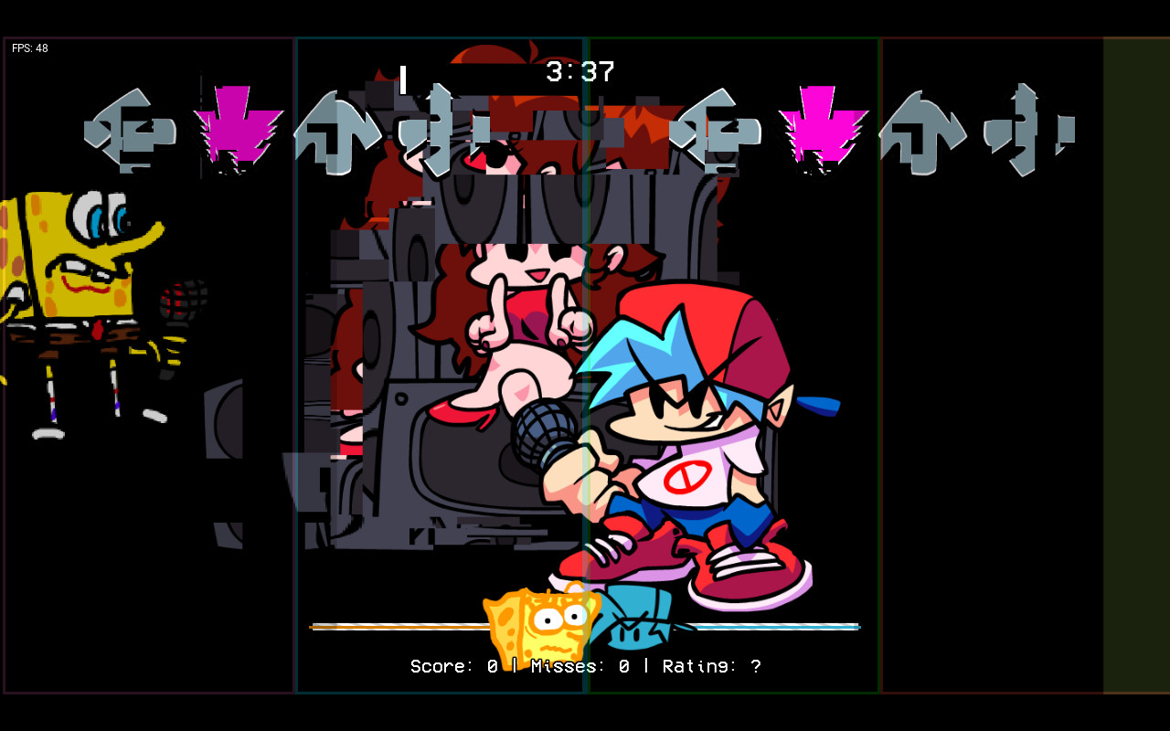 Glitchy Nicktoons funkin (FNF 2005 major update Mod for Friday Night ...