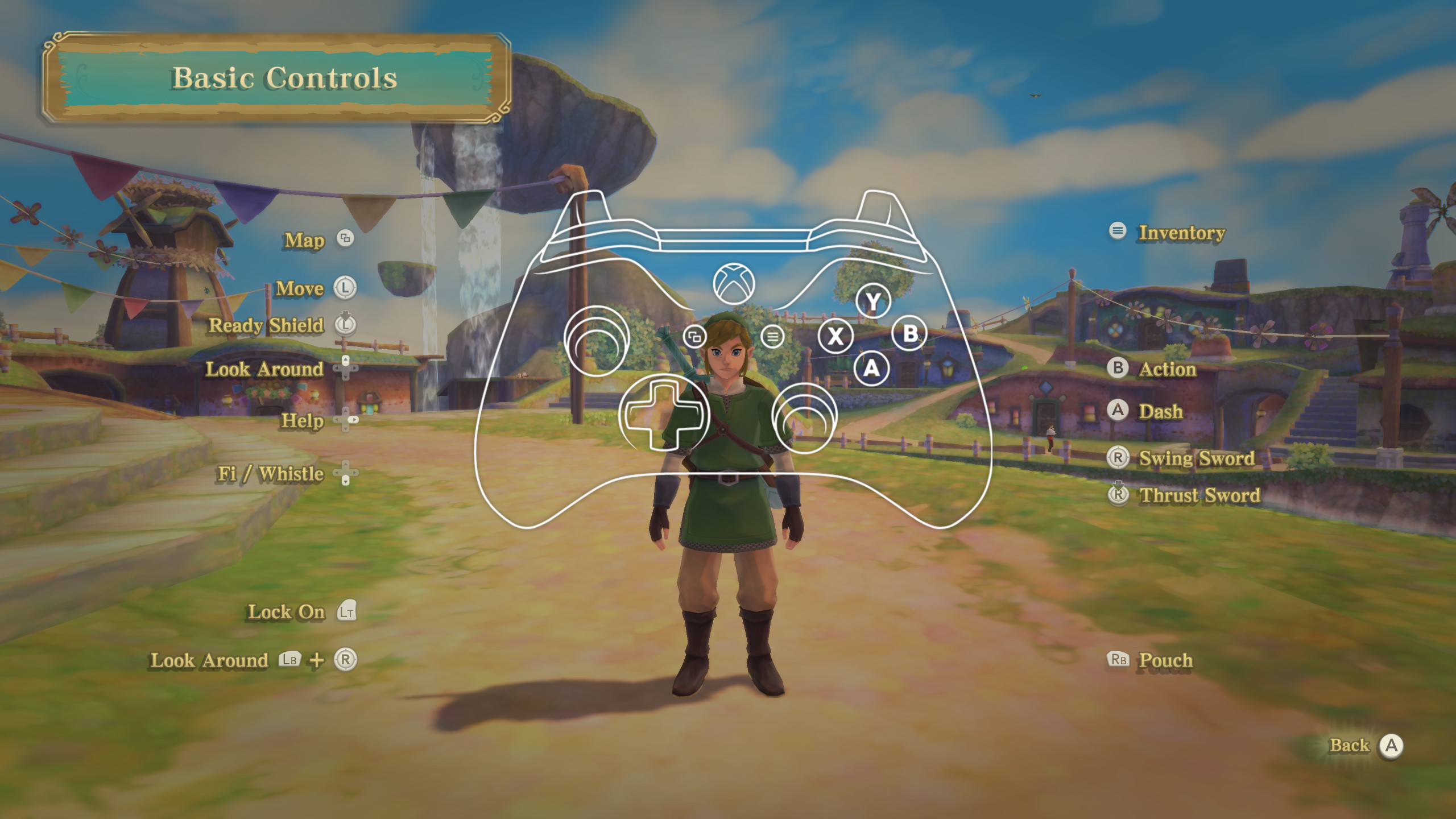 Xbox Controller UI Mod for The Legend of Zelda: Skyward Sword HD | SSHD ...
