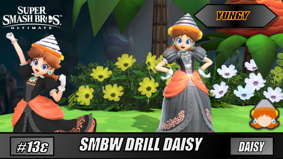 SMBW Drill Daisy Mod for Super Smash Bros. Ultimate | SSBU Mods