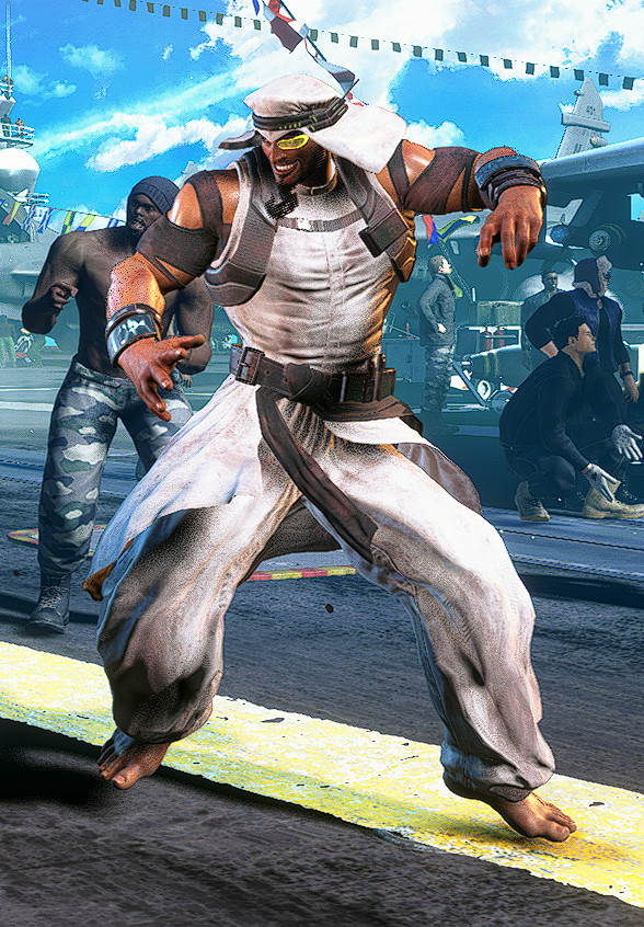 Rashid Barefoot (C2) Mod for Street Fighter 6 | SF6 Mods