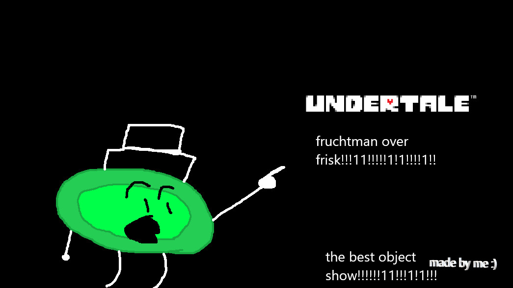 Fruchtman over frisk Mod for UNDERTALE | UNDERTALE Mods