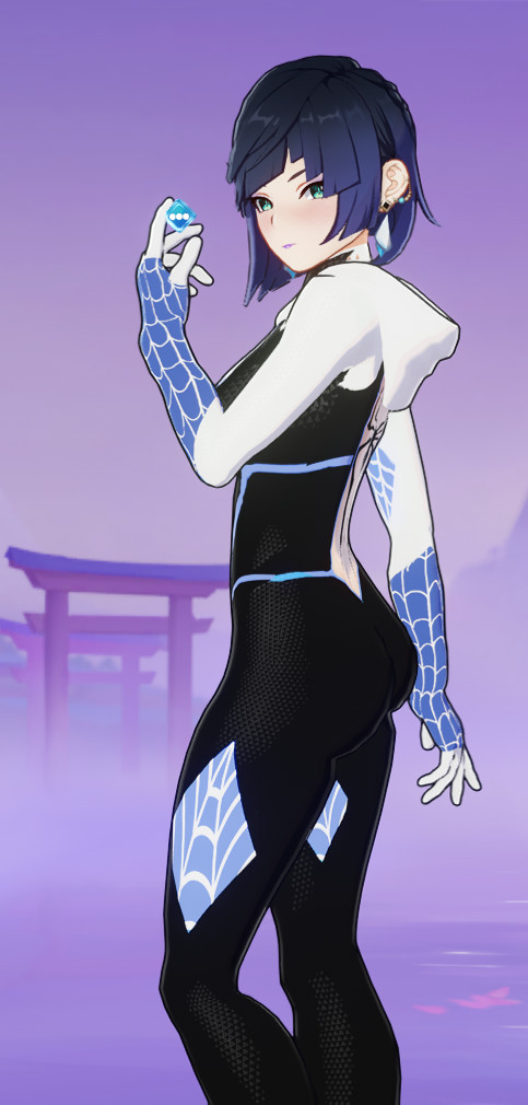 SPIDER-YELAN remix Mod for Genshin Impact | GI Mods