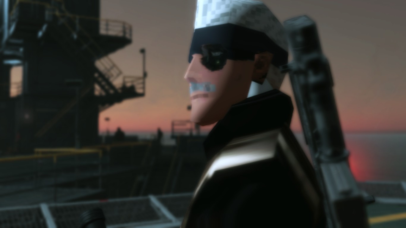 MGS1 Snake - MGS4 Low Poly Solid Snake Mod for Metal Gear Solid V: The ...