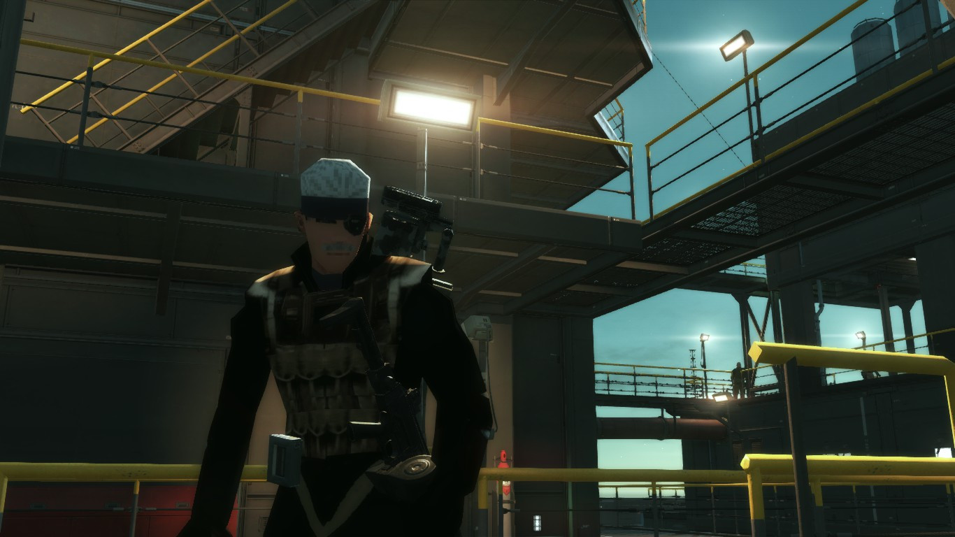 MGS1 Snake - MGS4 Low Poly Solid Snake Mod for Metal Gear Solid V: The ...