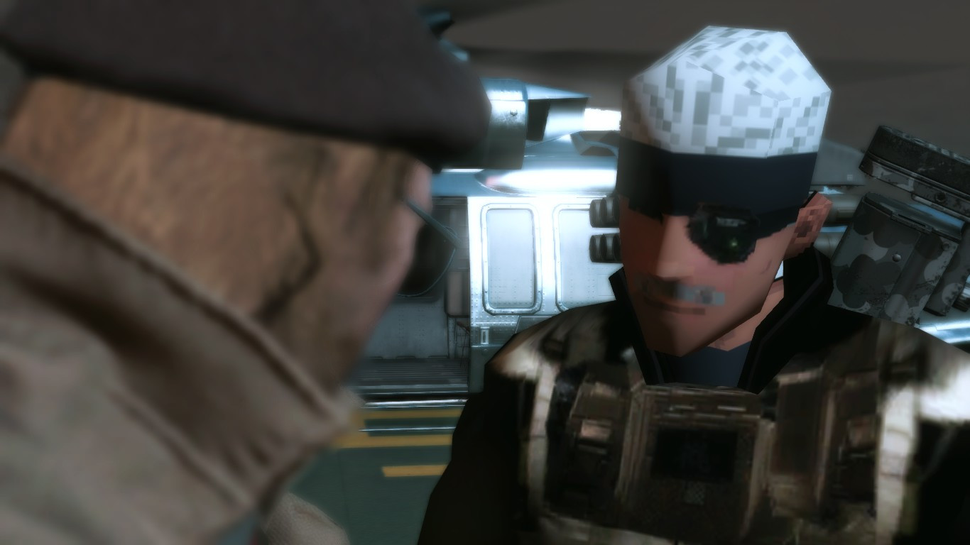 MGS1 Snake - MGS4 Low Poly Solid Snake Mod for Metal Gear Solid V: The ...