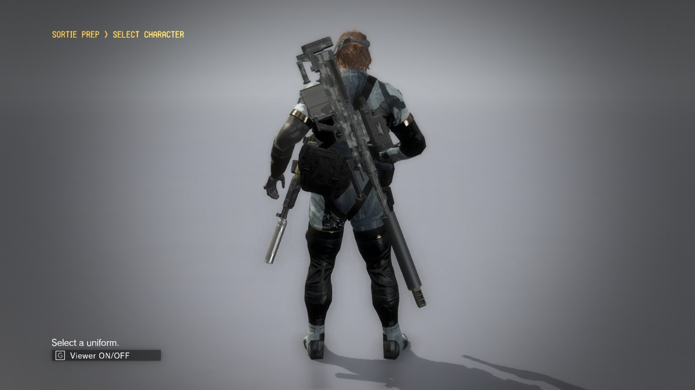MGS2 Solid Snake Sneaking Suit [SB Compatible] Mod for Metal Gear Solid ...