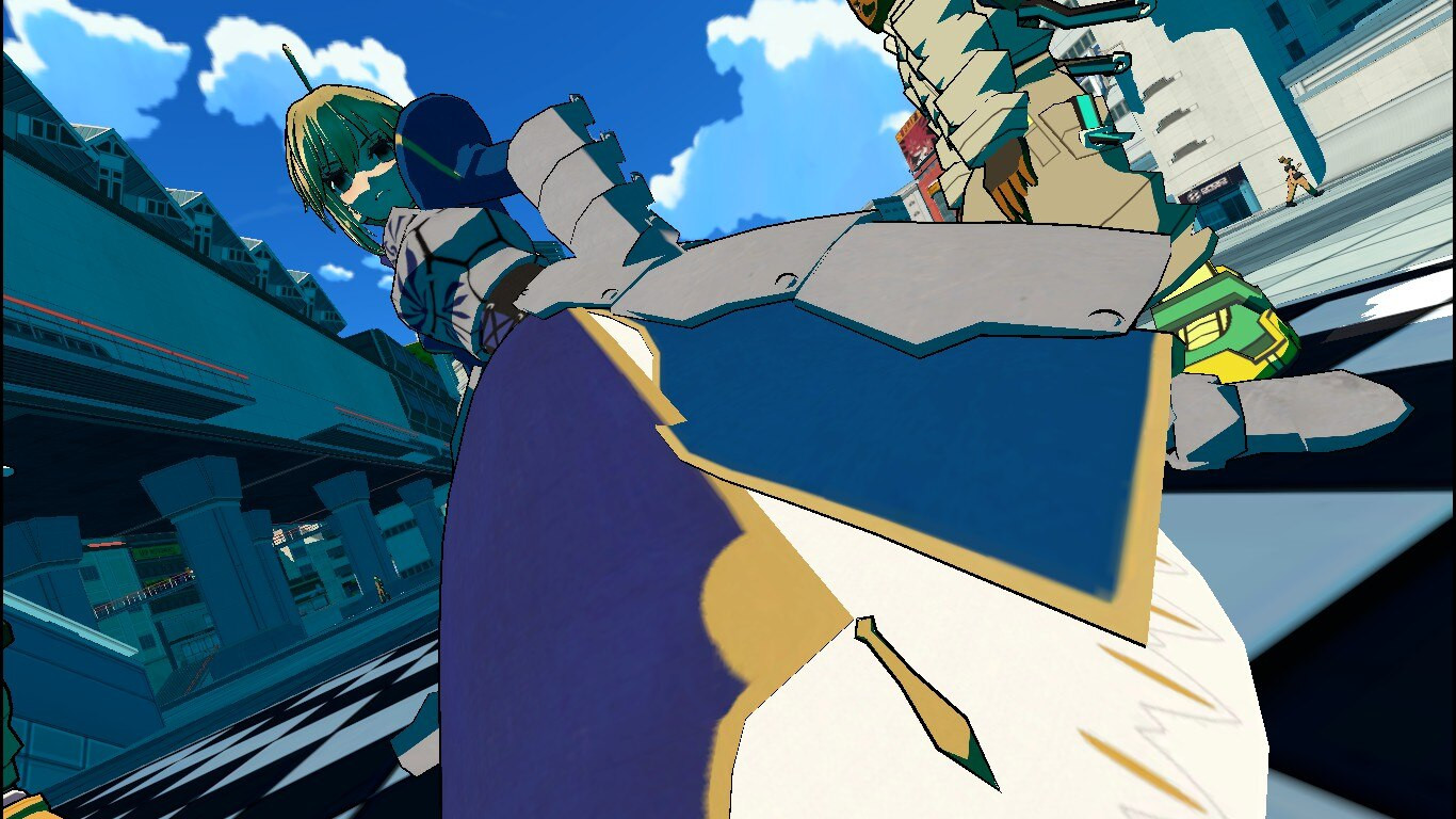 Artoria Pendragon (Fate Grand Order) Mod for Bomb Rush Cyberfunk | BRC Mods