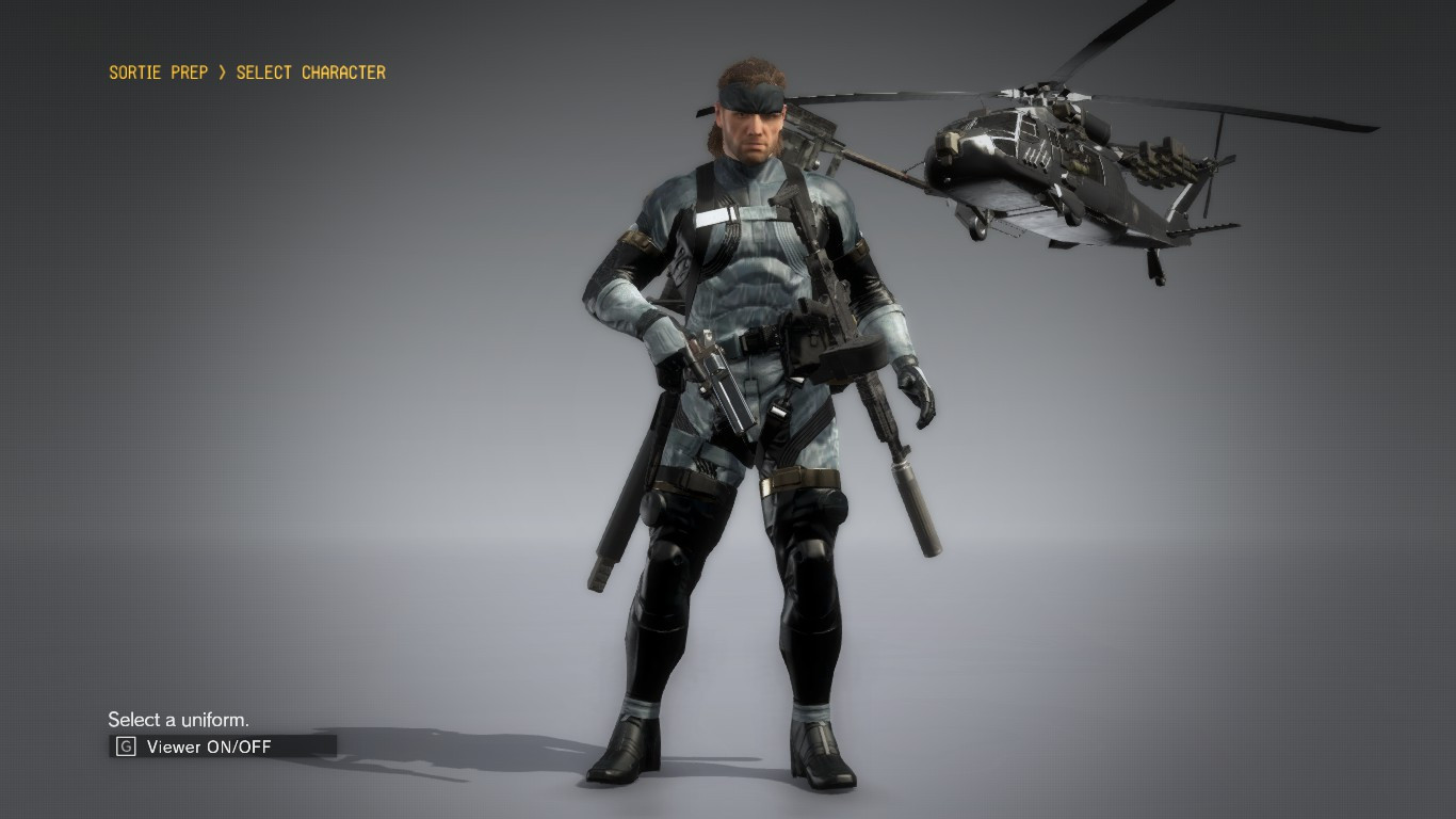 MGS2 Solid Snake Sneaking Suit [SB Compatible] Mod for Metal Gear Solid ...