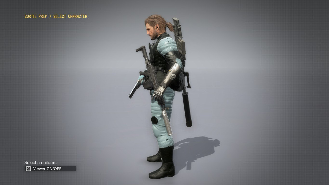 MGS2 Raiden Sneaking Suit [SB Compatible] Mod for Metal Gear Solid V ...