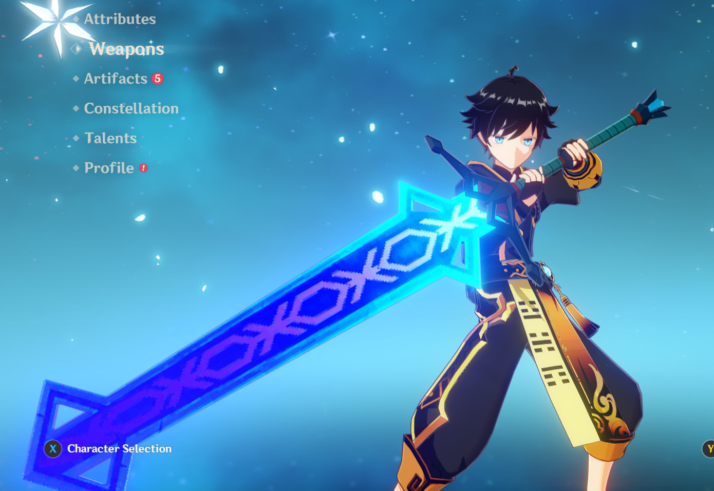 Great Frostblade Mod for Genshin Impact | GI Mods