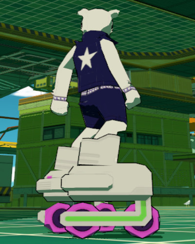 Pots (JSRF) Dapper Doggo Update Mod for Bomb Rush Cyberfunk | BRC Mods