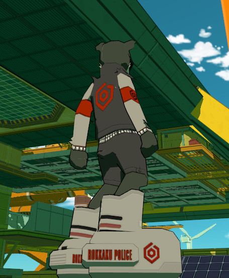 Pots (JSRF) Dapper Doggo Update Mod for Bomb Rush Cyberfunk | BRC Mods