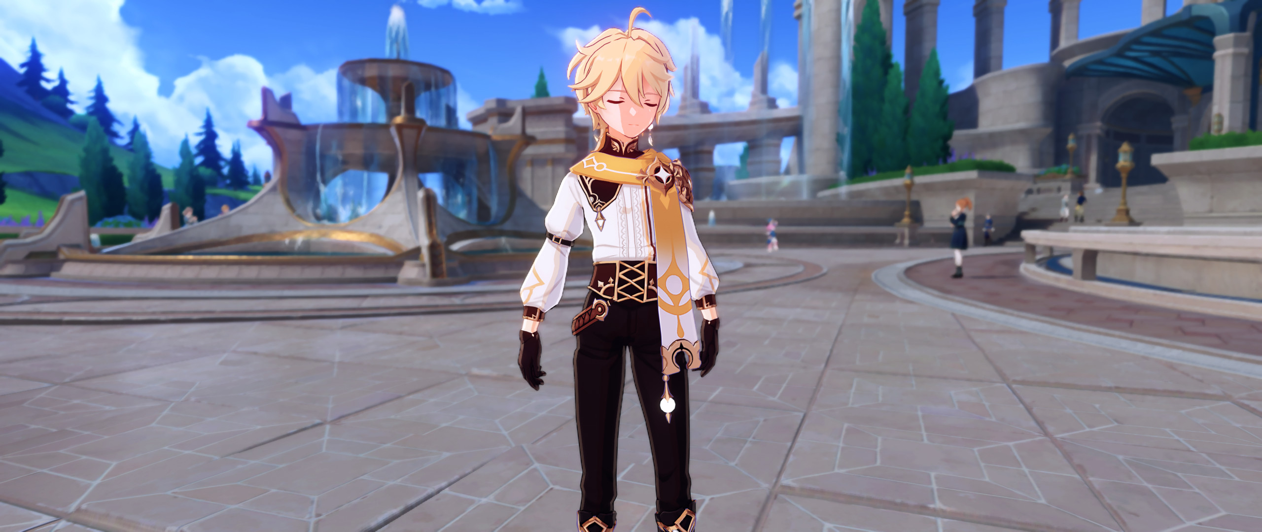 Fontaine Aether Mod Over Kazuha Mod for Genshin Impact | GI Mods