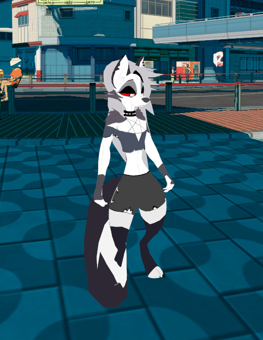 Loona as Bel Mod for Bomb Rush Cyberfunk | BRC Mods