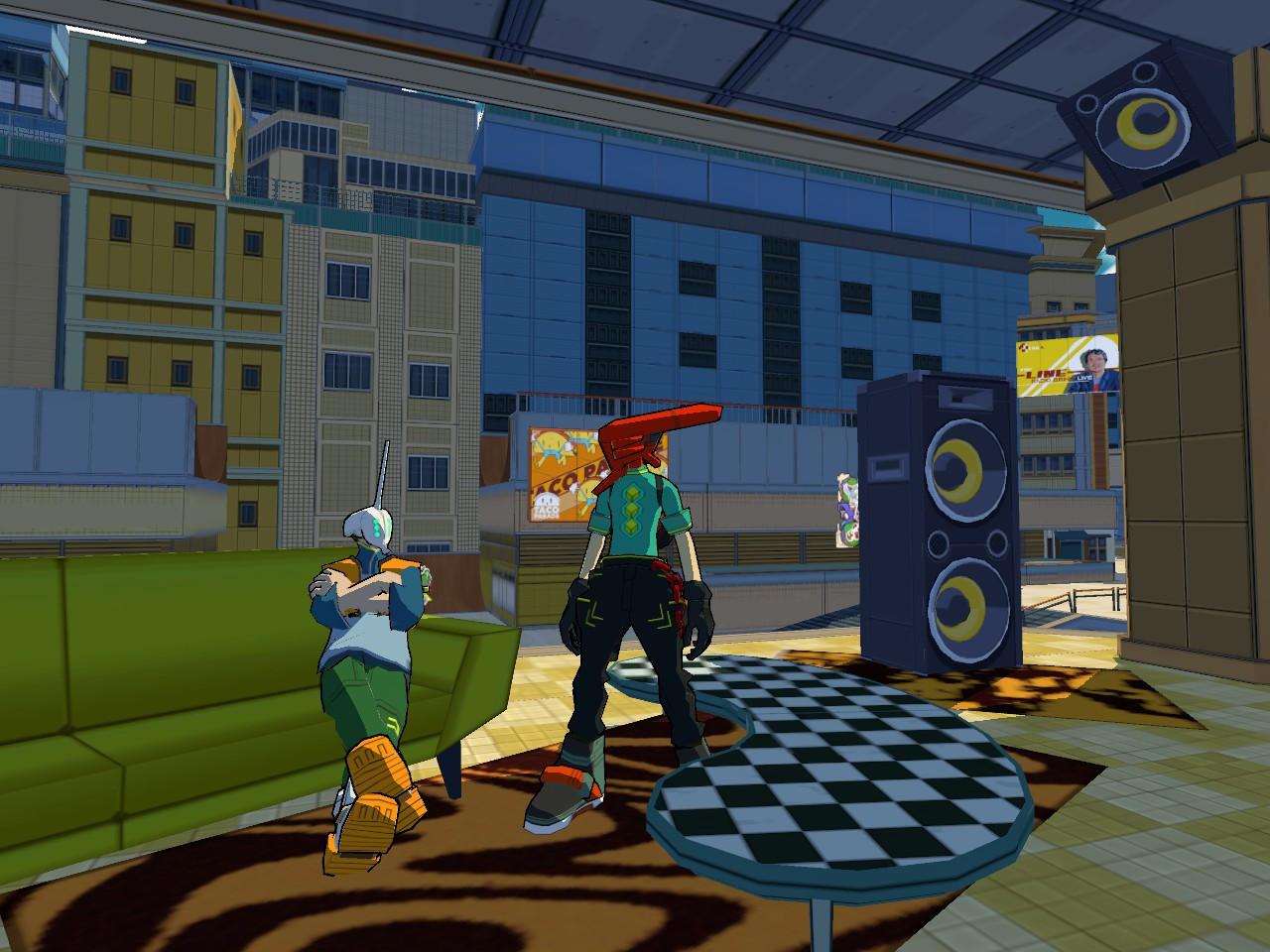 Masked Felix (he points!) Mod for Bomb Rush Cyberfunk | BRC Mods