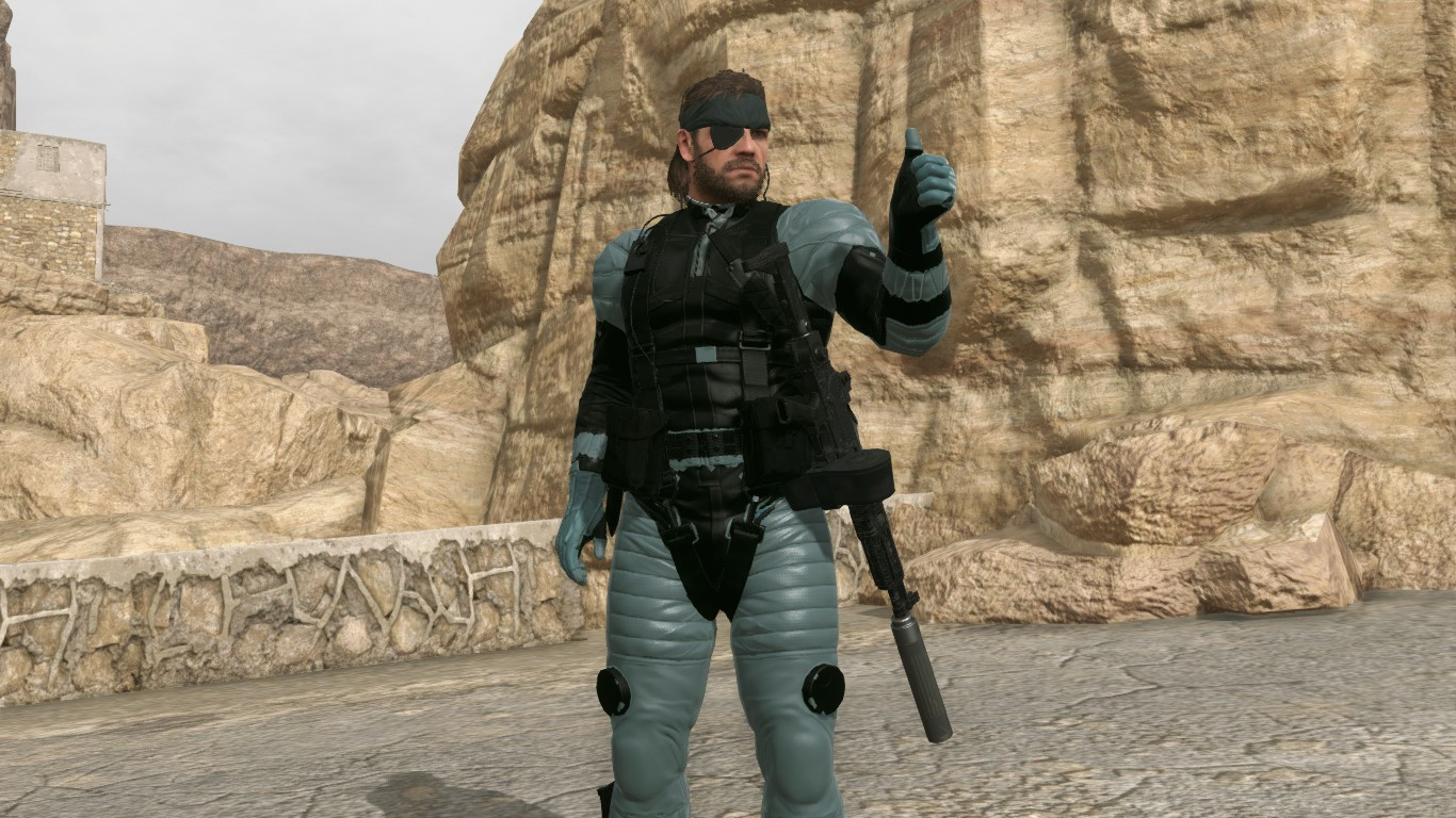 MGS2 Raiden Sneaking Suit [SB Compatible] Mod for Metal Gear Solid V ...