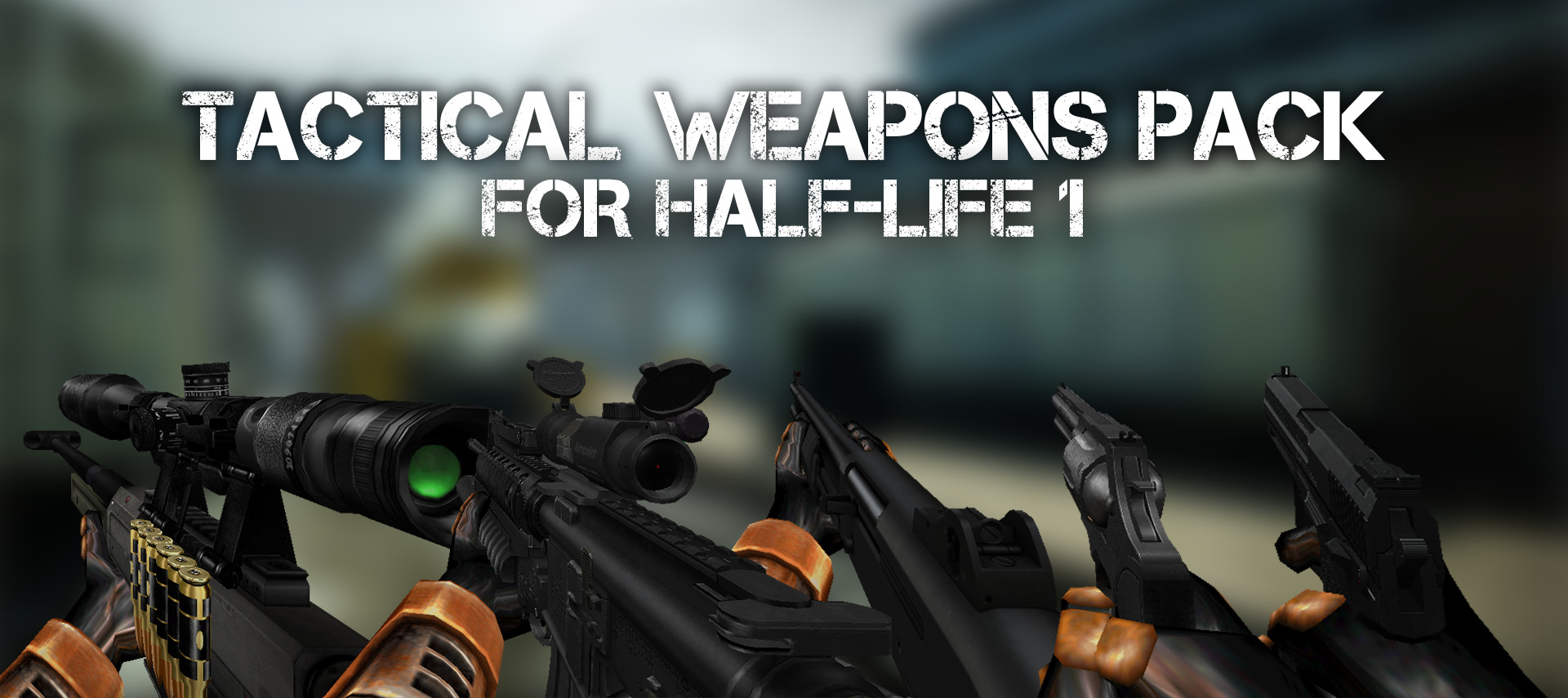 Tactical Weapons Pack for Half-Life 1 Mod for Half-Life | HL Mods