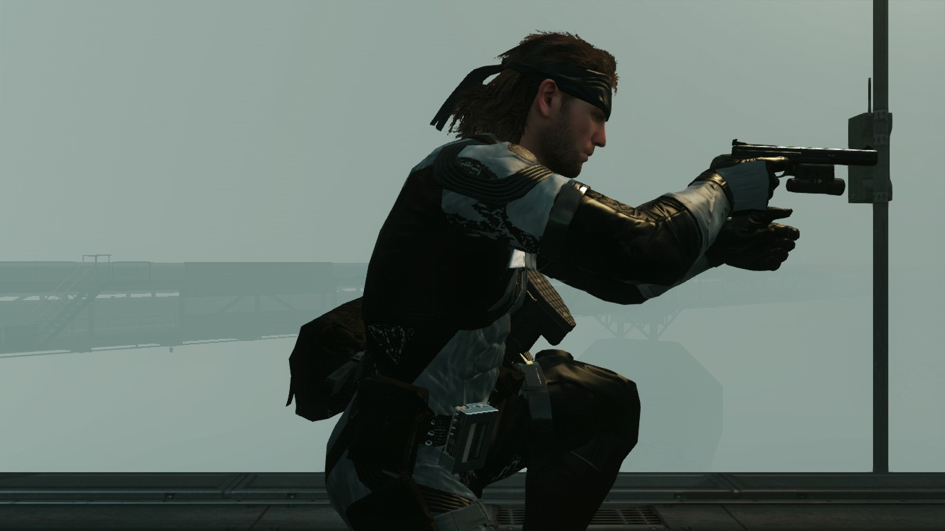 MGS2 Solid Snake Sneaking Suit [SB Compatible] Mod for Metal Gear Solid ...