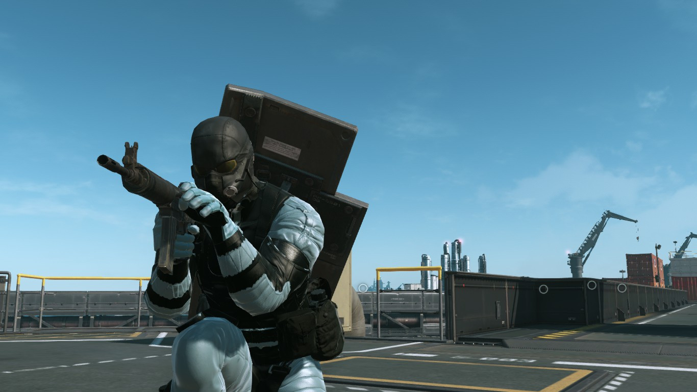 MGS2 Raiden Sneaking Suit [SB Compatible] Mod for Metal Gear Solid V ...