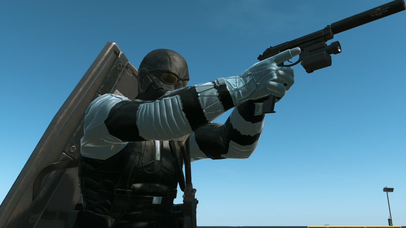 MGS2 Raiden Sneaking Suit [SB Compatible] Mod for Metal Gear Solid V: The Phantom Pain | MGSV Mods