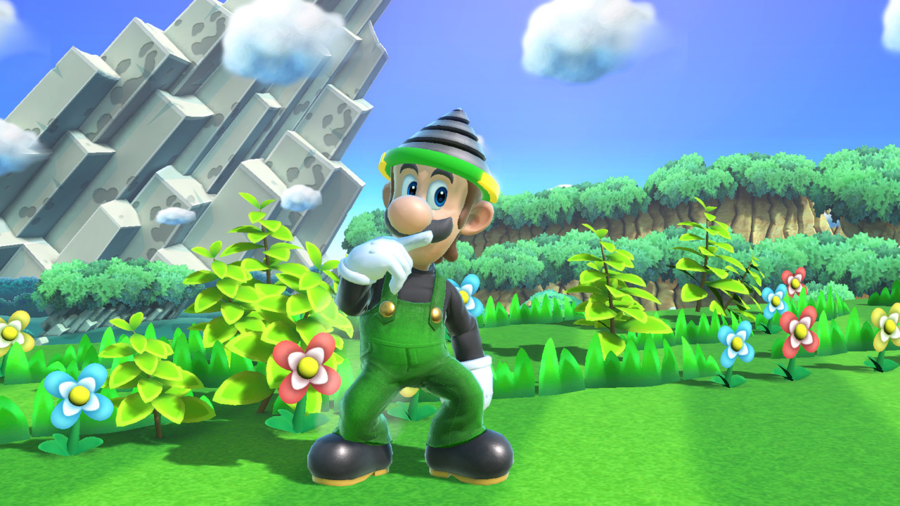 Drill Luigi Mod for Super Smash Bros. Ultimate | SSBU Mods