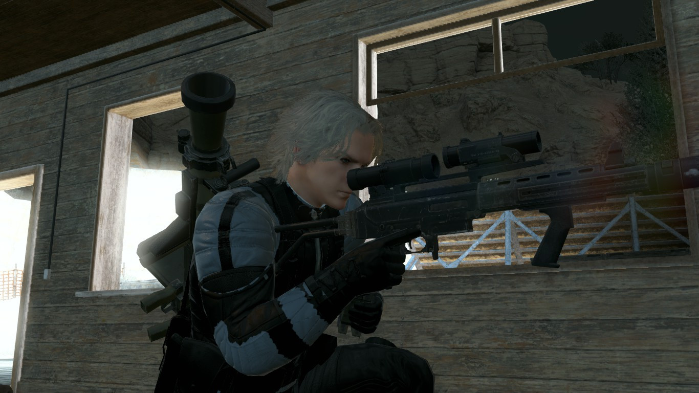 MGS2 Raiden Sneaking Suit [SB Compatible] Mod for Metal Gear Solid V ...