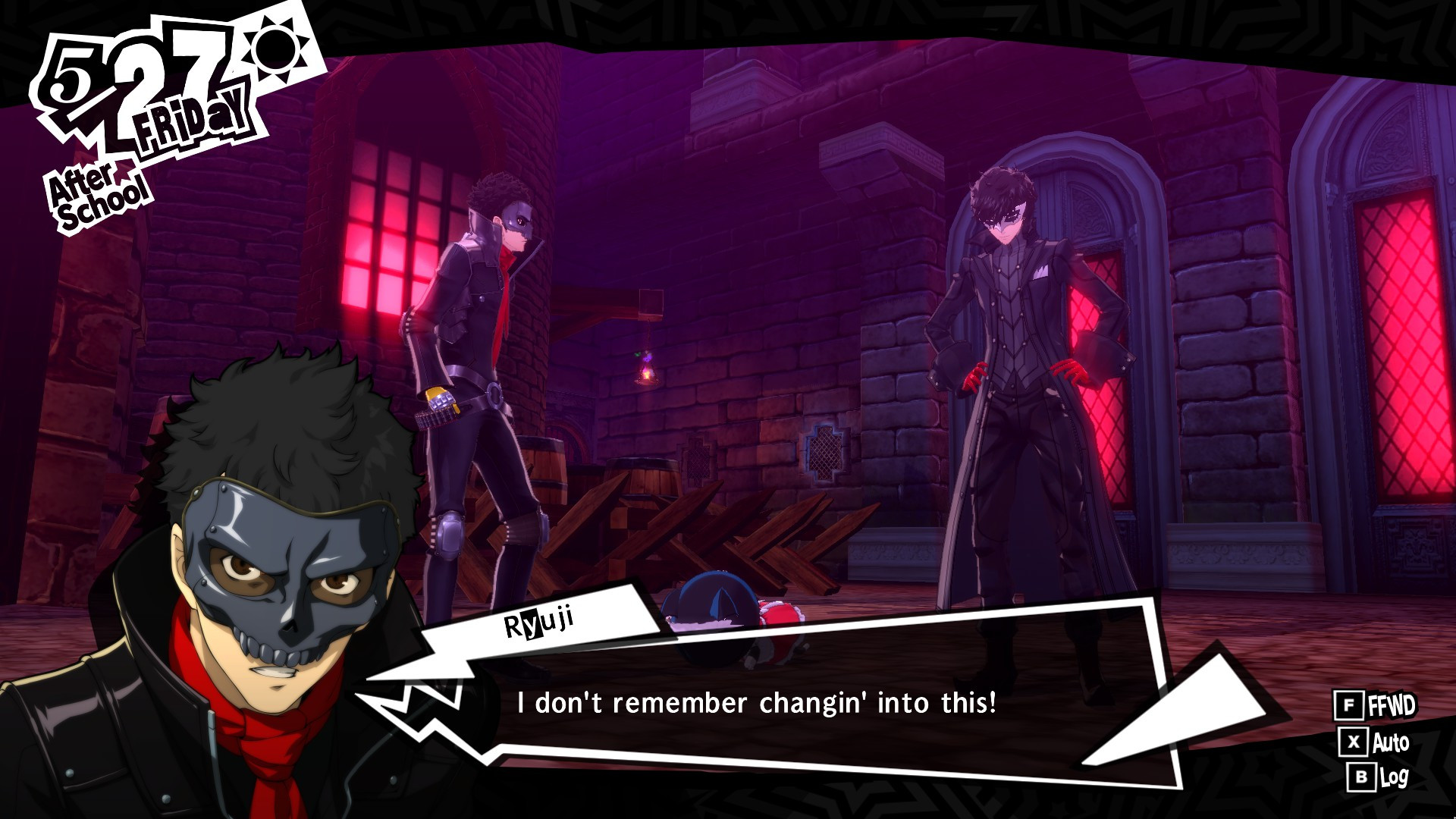 Ryuji With Black Hair Mod for Persona 5 Royal (PC) | P5R (PC) Mods