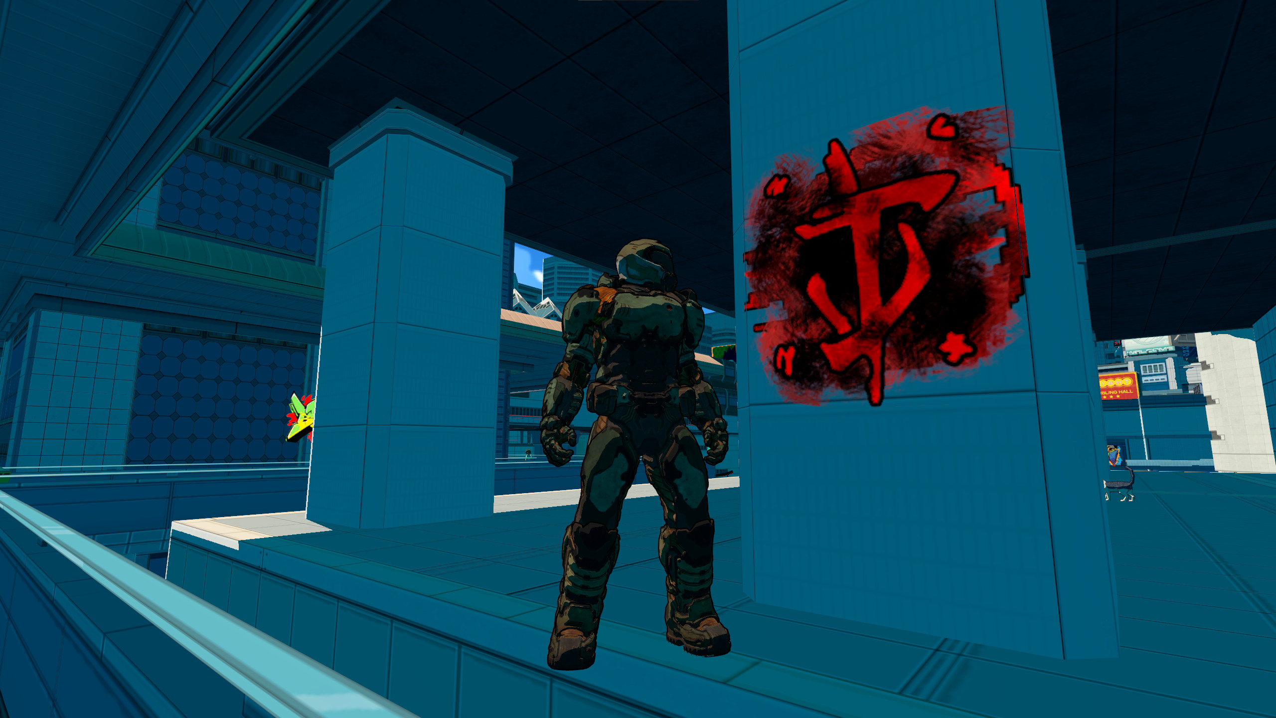 DOOMSLAYER! Mod for Bomb Rush Cyberfunk | BRC Mods