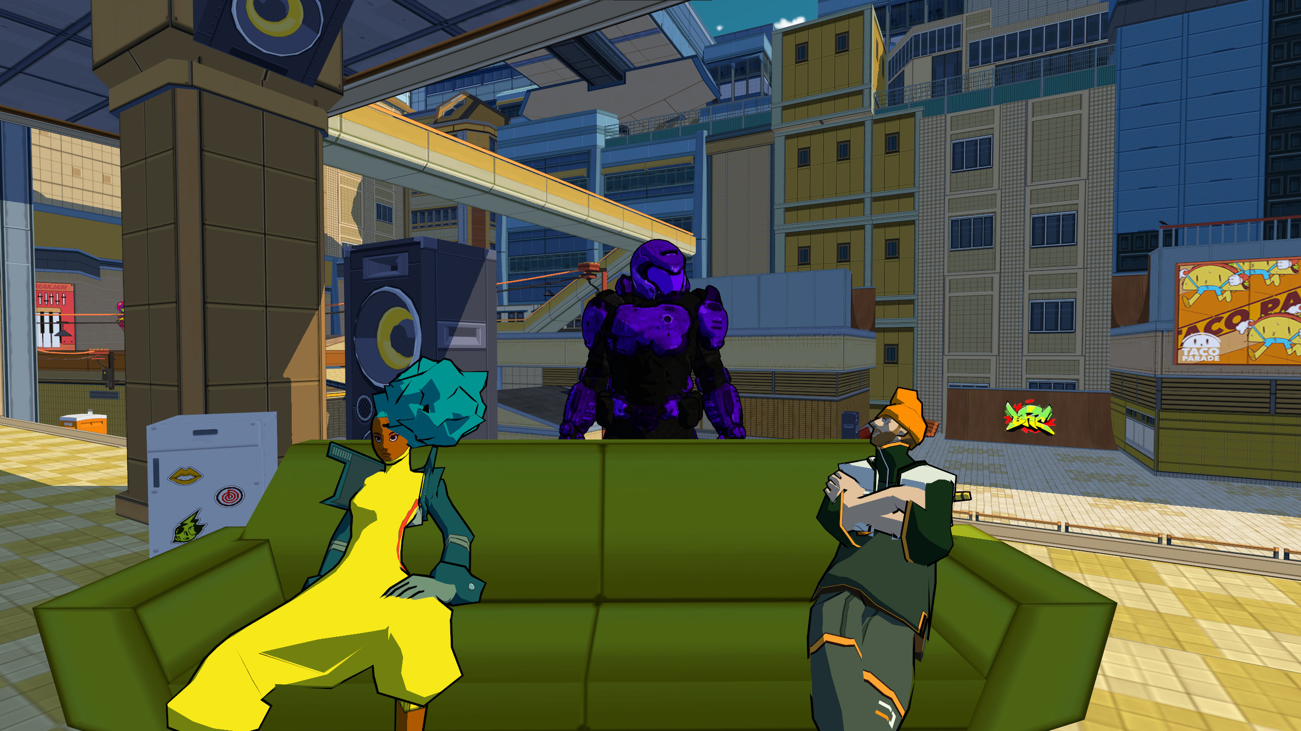 DOOMSLAYER! Mod for Bomb Rush Cyberfunk | BRC Mods