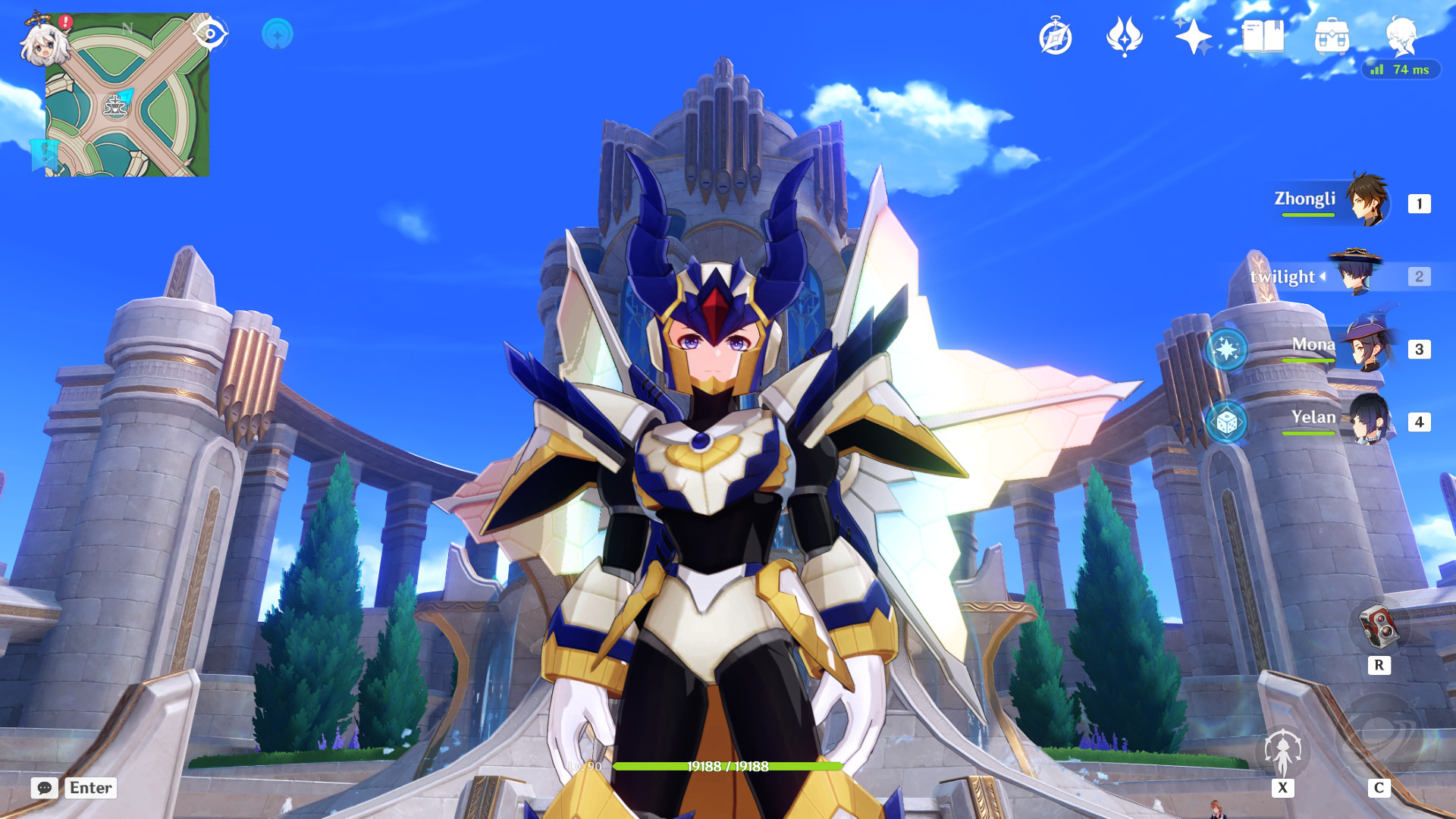 RMXD Shagaru armor wanderer Mod for Genshin Impact | GI Mods