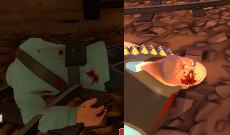 Edited Flesh bulletholes (and blood decals) Mod for Team Fortress 2 ...