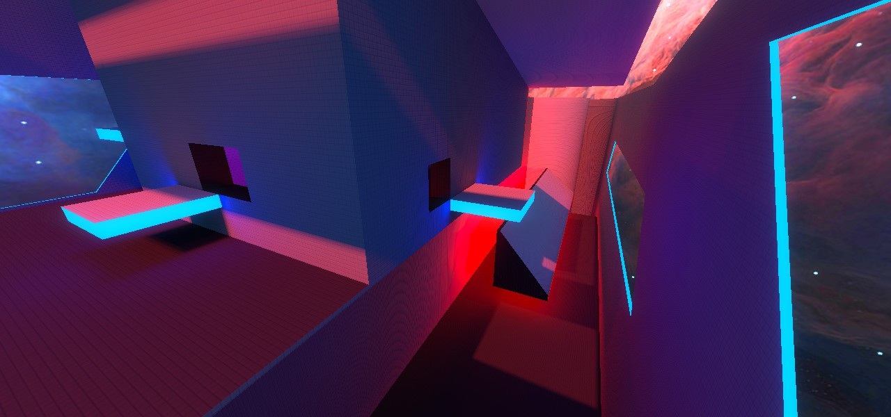 bhop_neon_space Mod for Counter-Strike: Source | CS:S Mods