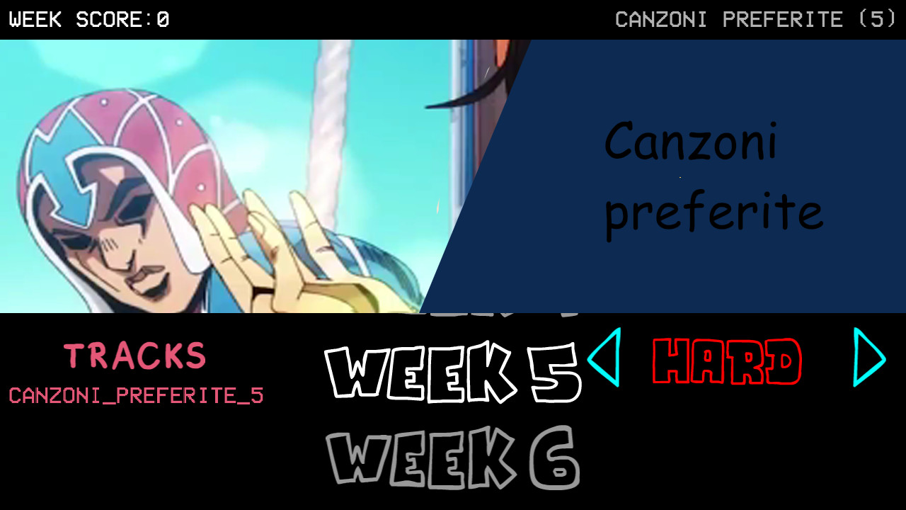 FNF JoJos Bizarre adventure V1 Mod for Friday Night Funkin' | FNF Mods