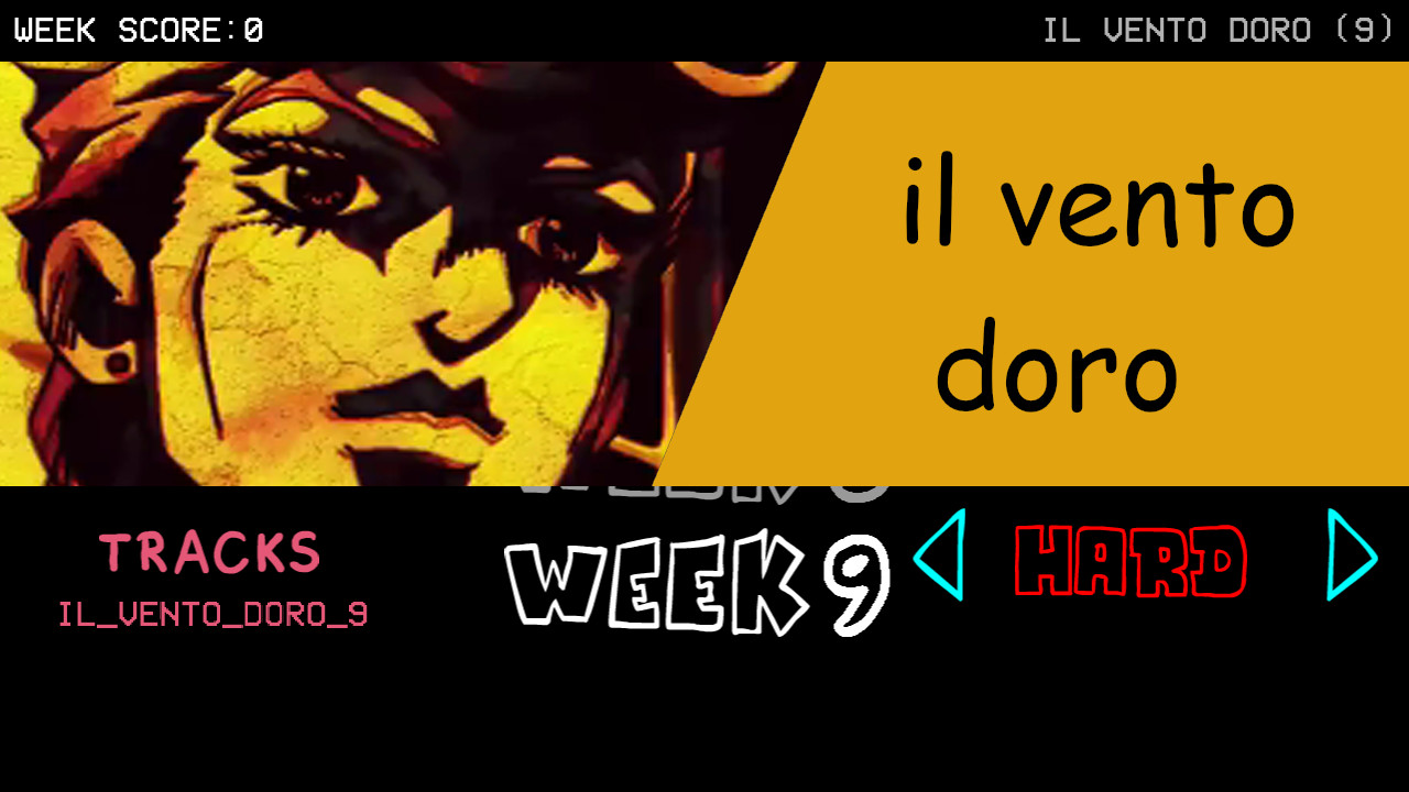 FNF JoJos Bizarre adventure V1 Mod for Friday Night Funkin' | FNF Mods