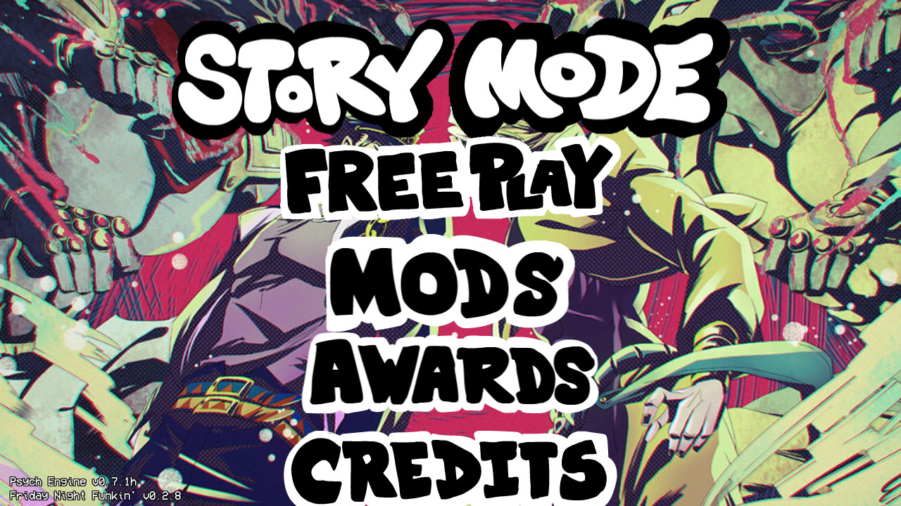 FNF JoJos Bizarre adventure V1 Mod for Friday Night Funkin' | FNF Mods