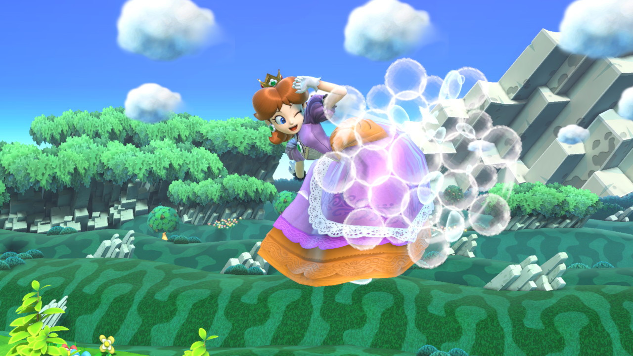 Bubble Daisy Mod for Super Smash Bros. Ultimate | SSBU Mods