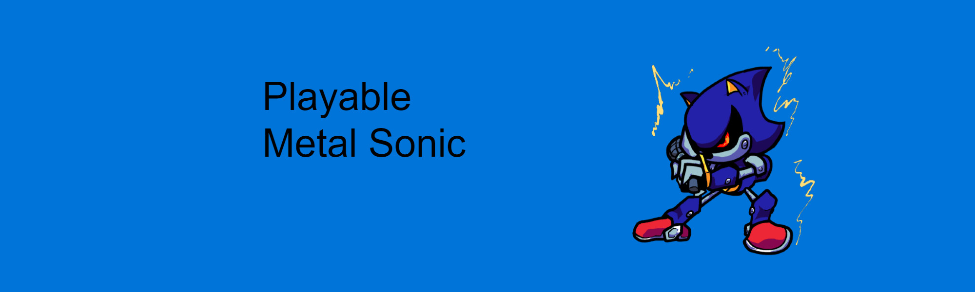 Playable Metal Sonic Mod for Friday Night Funkin' | FNF Mods