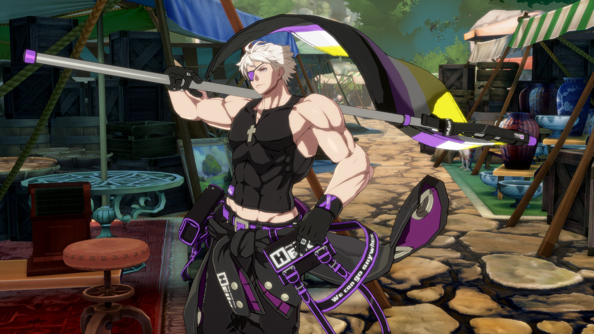 Nonbinary Sin Kiske Mod for GUILTY GEAR -STRIVE- | GGST Mods