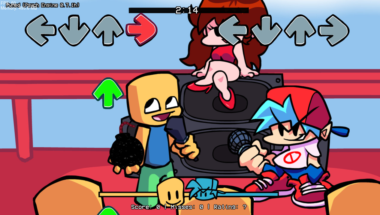 FNF: BLOXXED UP! (DEMO) Mod for Friday Night Funkin' | FNF Mods