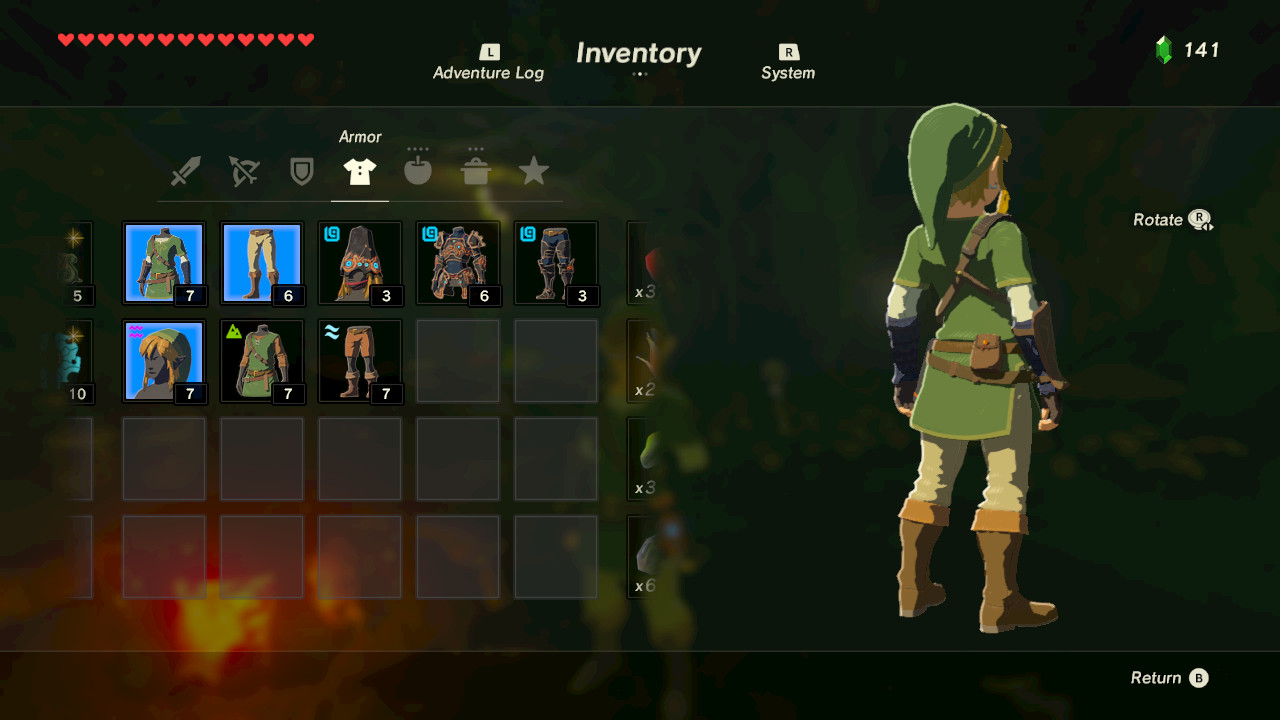 Green Champion Tunic Revamped Mod for The Legend of Zelda: Breath of ...