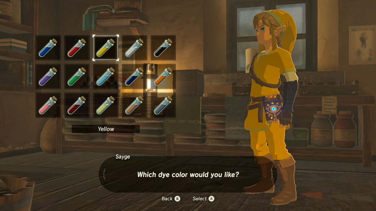 Green Champion Tunic Revamped Mod for The Legend of Zelda: Breath of ...