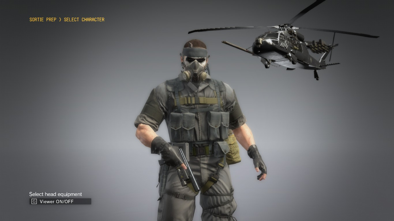 Gasmask for Avatar Revamped Mod for Metal Gear Solid V: The Phantom ...