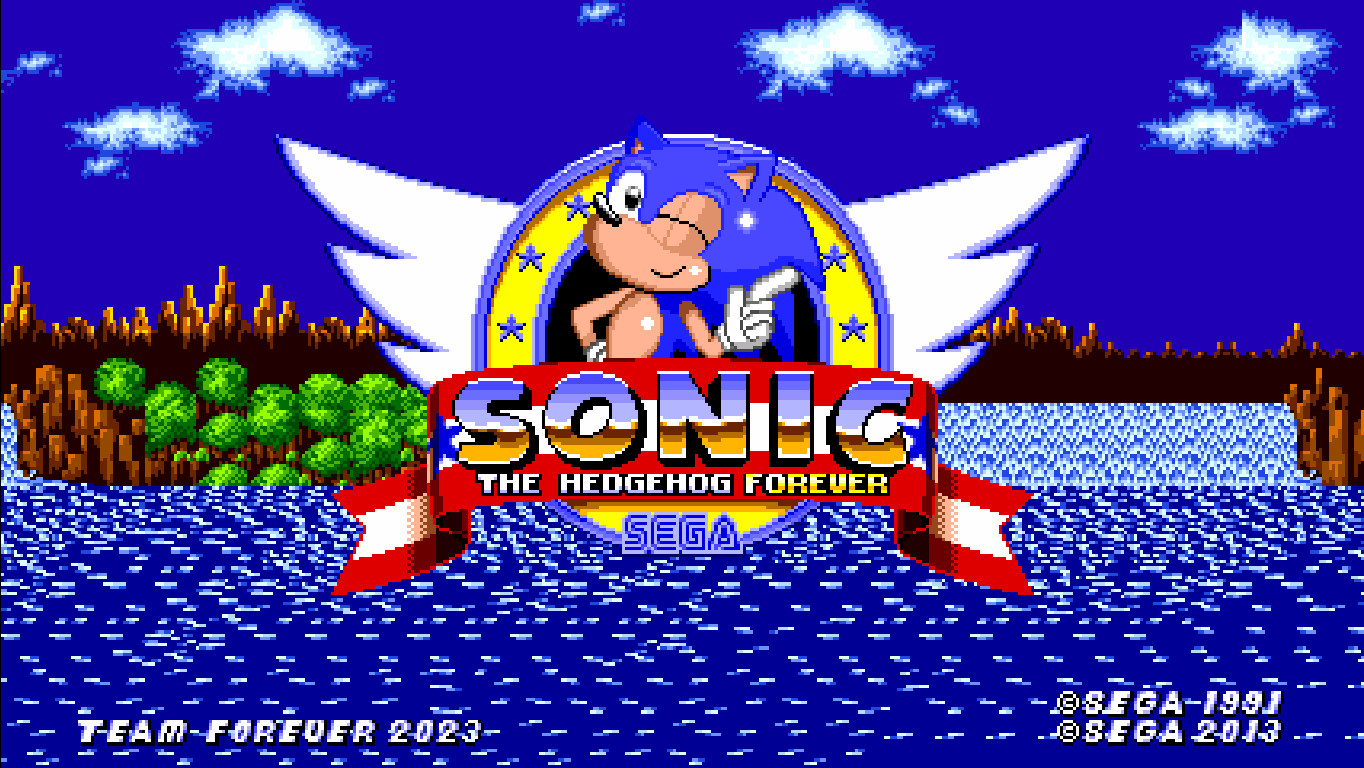 OK K.O Let's Meet Sonic Genesis Style Title Screen Mod for Sonic the ...