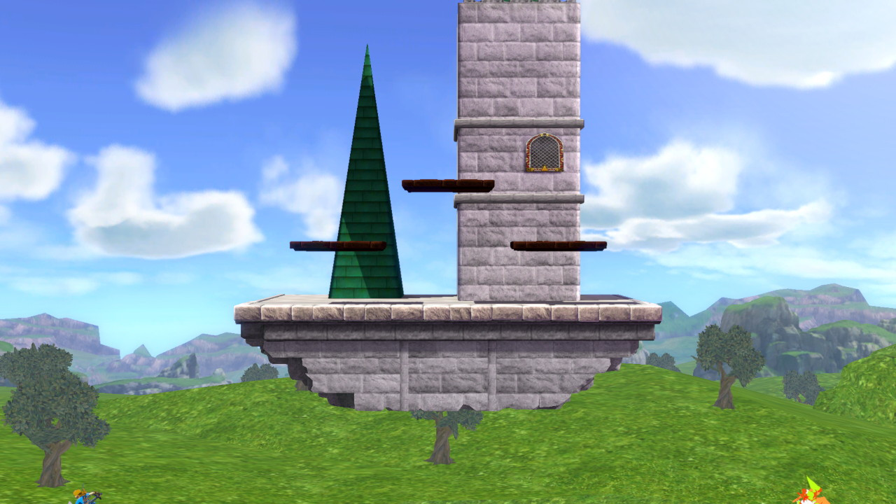 Hyrule Castle HD (Project M Inspired) Mod for Super Smash Bros ...