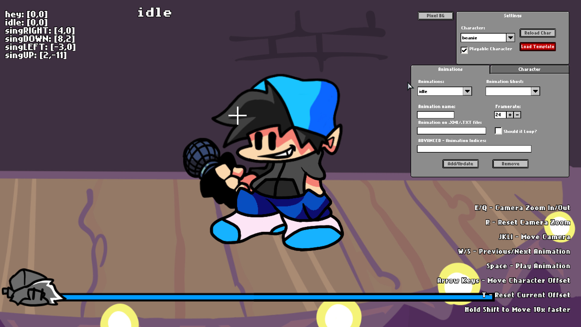 Beanie and Ceejay Over BF (with .json!) Mod for Friday Night Funkin ...