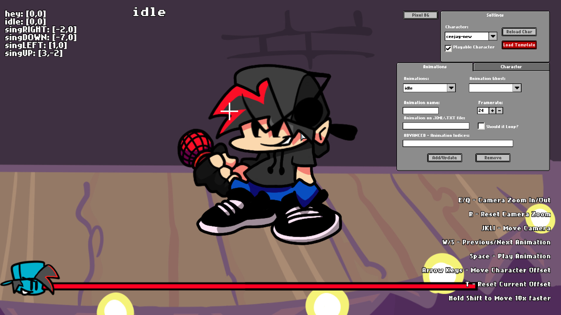 Beanie and Ceejay Over BF (with .json!) Mod for Friday Night Funkin ...